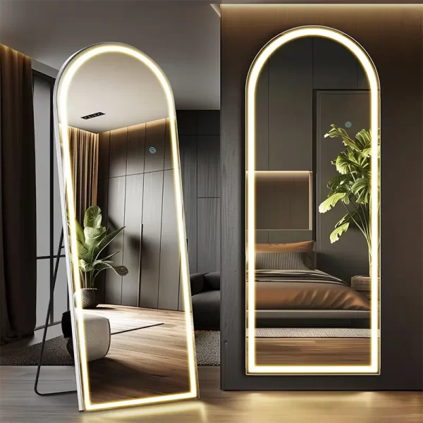 Shop Arched LED Mirrors Online 5â€™ x 2â€™ - PictureFraming.lk